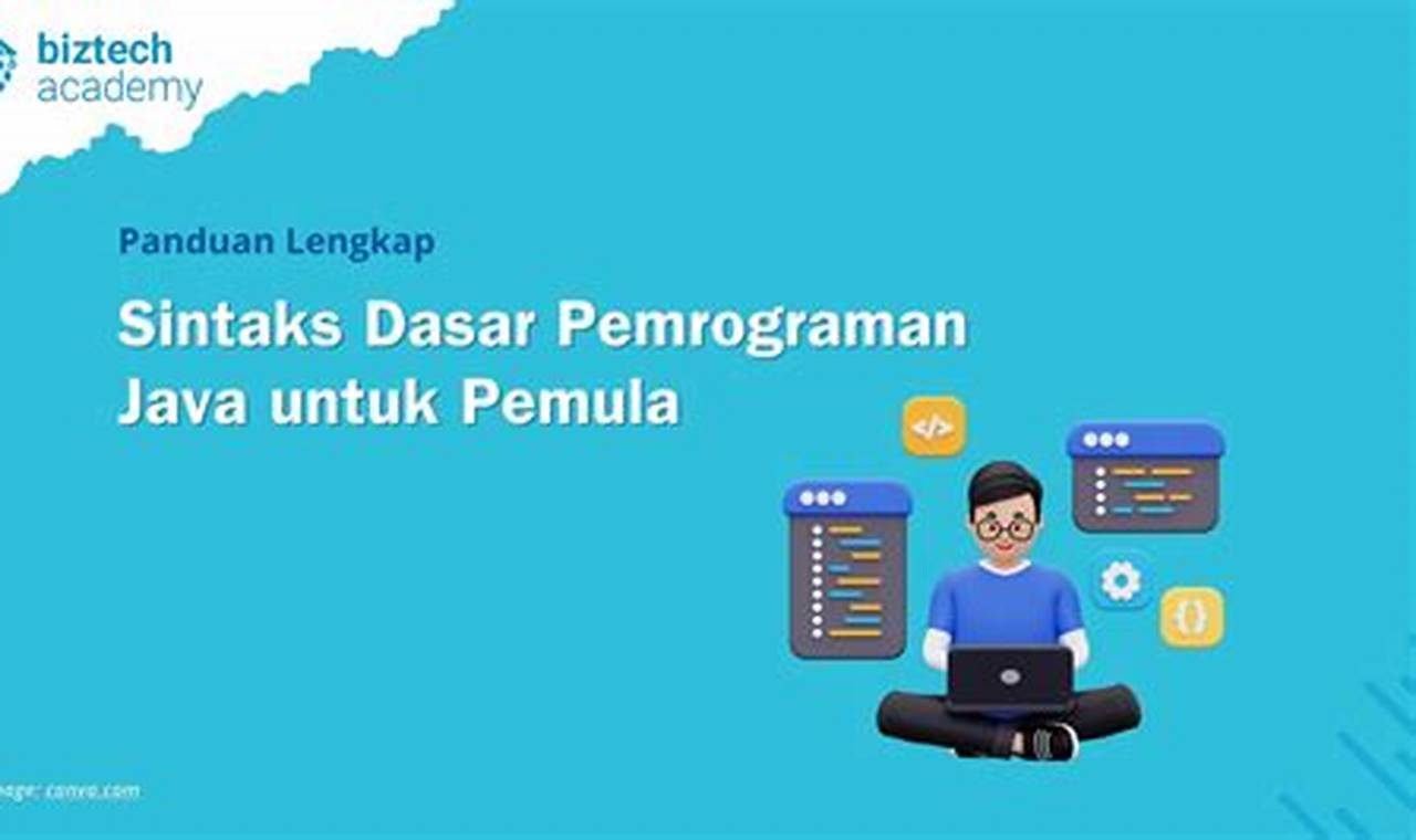 Panduan Lengkap: Tutorial Dasar-Dasar Java untuk Pemula Panduan Lengkap: Tutorial Dasar-Dasar Java untuk Pemula